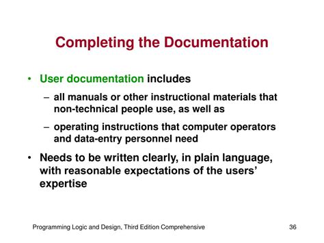 Ppt Chapter 3 Modules Hierarchy Charts And Documentation
