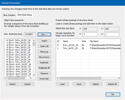 Dr Probe GUI Documentation Create Sample Data