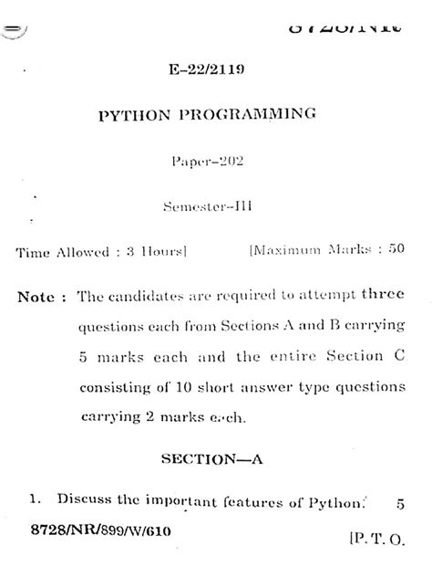 Python Final Pdf