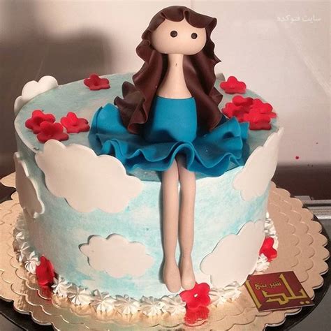 عکسهای مدل کیک فانتزی دخترانه شیک و جدید 2018