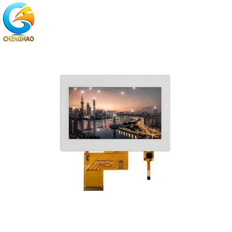 4 3 Inch High Resolution 12 O′clock Viewing Direction Capacitive Touchscreen Lcd Module Tft
