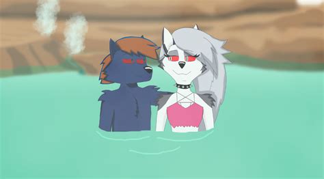Hot Spring Hellhounds By Abarekiller2002 On Deviantart