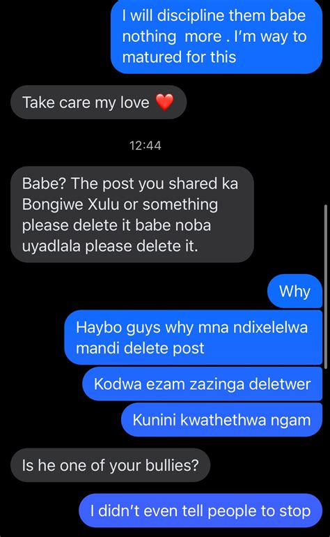 One Thing I Will Not Do Is To Maseko Monelessa Nwabisa Facebook