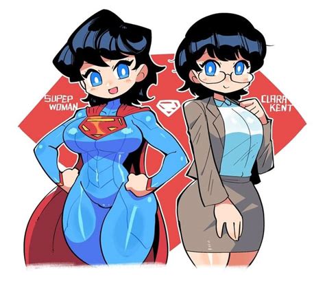 Anime Dc Comics Woman Superman Superman Genderbend