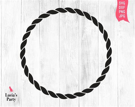 Rope Circle Border