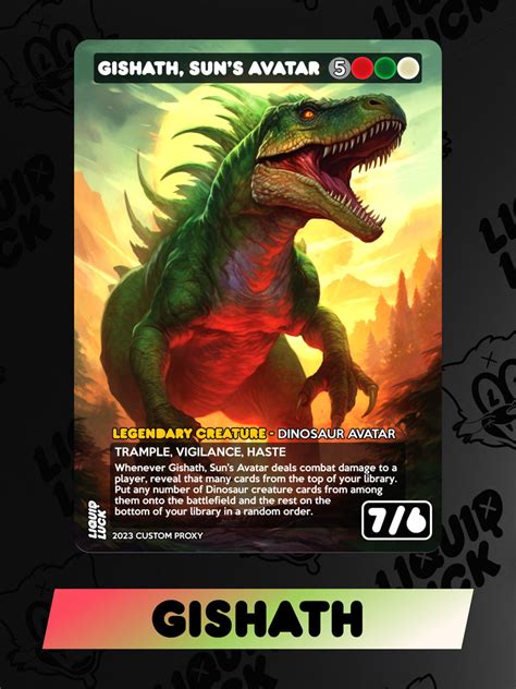 Gishath Suns Avatar Liquid Luck