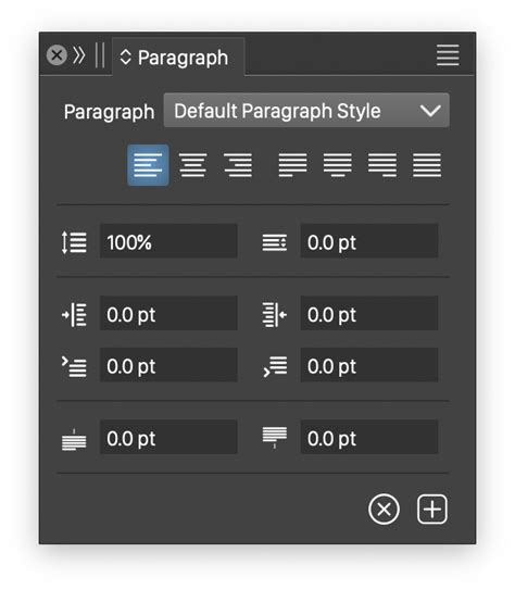 Paragraph Formatting