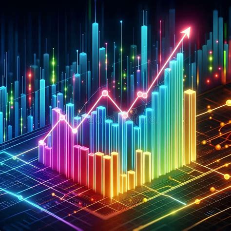 Artistic Image Of A Growth Graph Stock Illustration Illustration Of