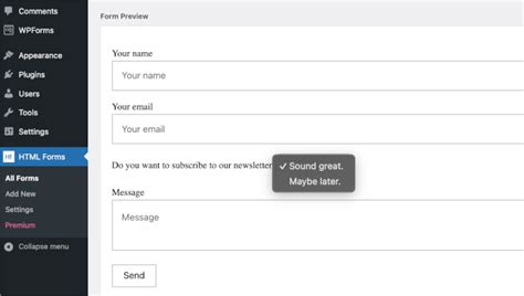 How To Add Html Forms In Wordpress 2 Methods