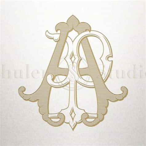 Ap Monogram Etsy