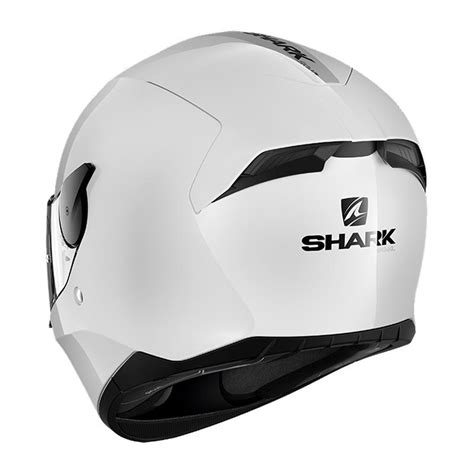 Casque D Skwal 2 Blank Shark Blanc Maxxess Fr Casque Intégral