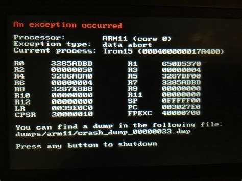 arm11 core0 iron15 error · issue 886 · lumateam luma3ds · github