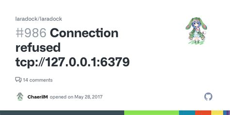 connection refused tcp 127 0 0 1 6379 · issue 986 · laradock