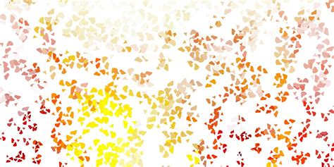 Light Orange Vector Pattern With Abstract Shapes 11539696 Vector Art At Vecteezy