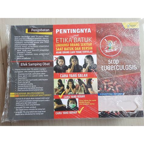 Jual Leaflet Stop Tuberculosis Shopee Indonesia