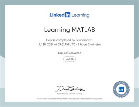 Souhail Azizi On Linkedin Certificate Of Completion