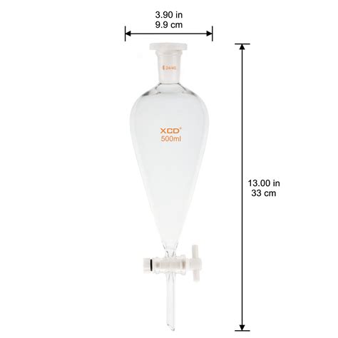 Separatory Funnel With Stand Xcd Glass Separatory Funnel 500ml