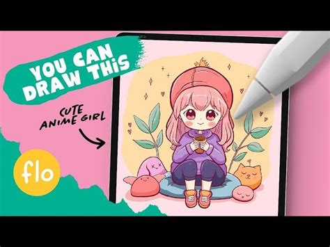 Free Video Draw This Anime Style Character In Procreate Step By Step Tutorial From Art With