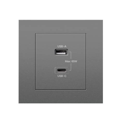 Art Dna Wall Socket With Usb Type A And Type C Wall Socket With Usb Type A And Type C And Usb