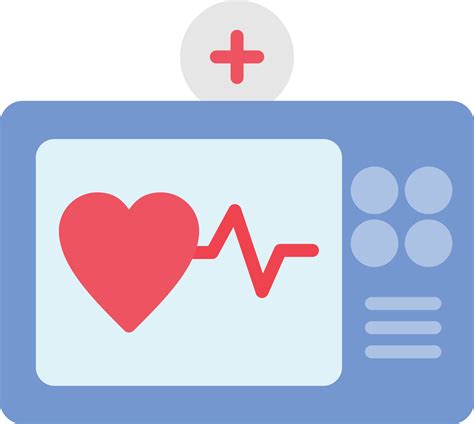 Electrocardiogram Flat Icon 13952986 Vector Art At Vecteezy