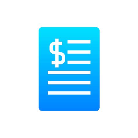 Premium Vector Invoice Icon
