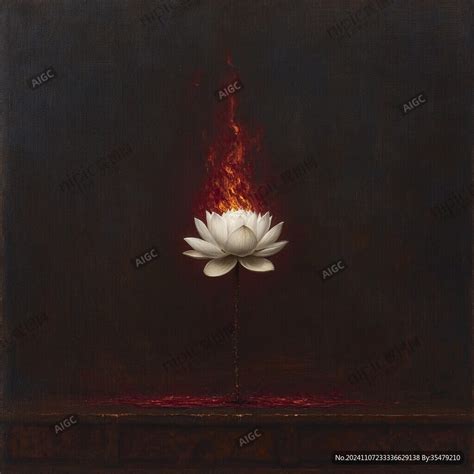 Ai创作图佛怒火莲 莲花油画 油画莲花 荷花图佛像意境禅意 地狱火焰化红莲 圣火莲花 莲花灯插画 莲烛台 火焰与艺术 荷花禅意工艺品画廊 莲禅意图 禅意莲花壁画 莲生九品 禅修所挂画 打坐莲花