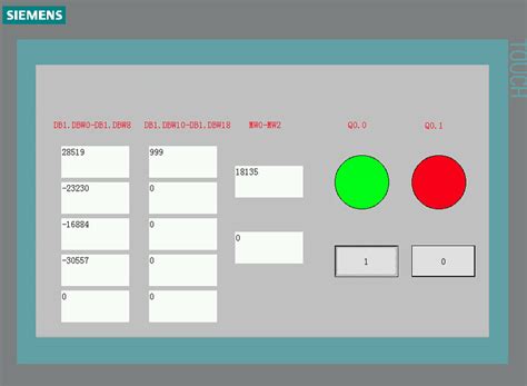 Siemens PLC With HMI For Data Point Table Detection PLC ONE