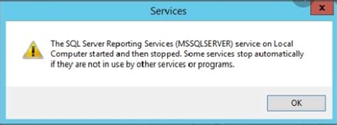 Sql Server Reporting Services Not Starting Sqlgeekspro