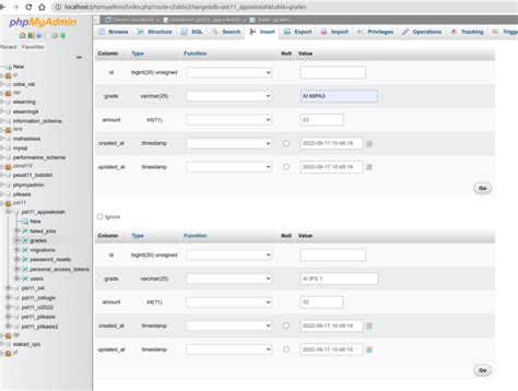 Tutorial Laravel CRUD App Sekolah Muhidin