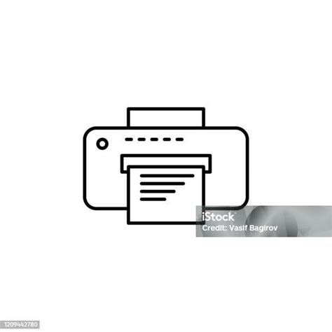 프린터 벡터 아이콘 문서 인쇄 기호입니다 웹 사이트 또는 모바일 앱 프린터 아이콘을 위한 현대의 간단한 평면 벡터 일러스트레이션