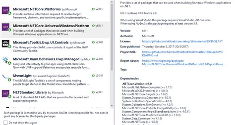 Why Cant I Add A Reference To A Net Core 20 Library In My Uwp V601
