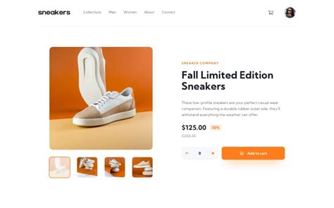 Frontend Mentor Responsive E Commerce Product Page Using Html Css