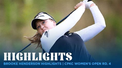 Brooke M Henderson Overview Lpga Ladies Professional Golf