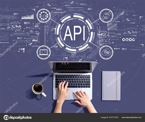 Api Application Programming Interface Concept Person Using Laptop