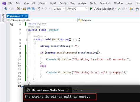 How To Check If A String Is Not Null Or Empty In Cnet