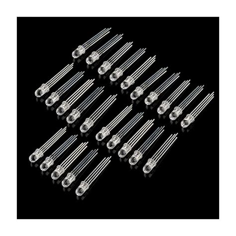 Led Rgb Clear Common Anode 25 Pack Sparkfun Com 10819 Core Electronics Australia