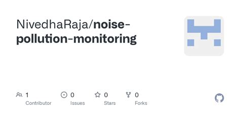 Github Nivedharaja Noise Pollution Monitoring