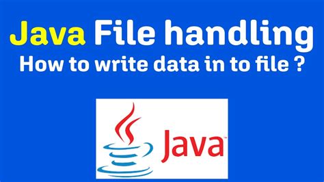 2file Writing In Java Made Easy Filewriter And Bufferedwriter Tutorial