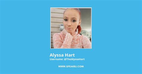 Alyssa Hart Twitter Followers Statistics Analytics Speakrj Stats