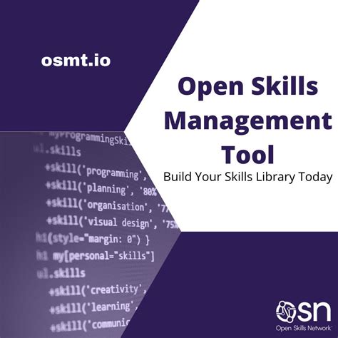 Open Skills Network On Linkedin Osmt Osn Openskills Skillslibrary Skillsforthefuture