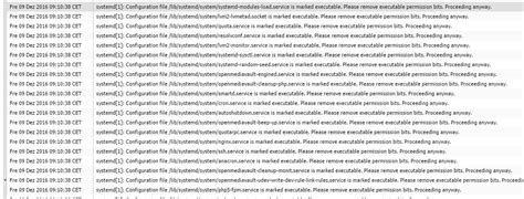 Configuration File Is Marked Executable General Openmediavault