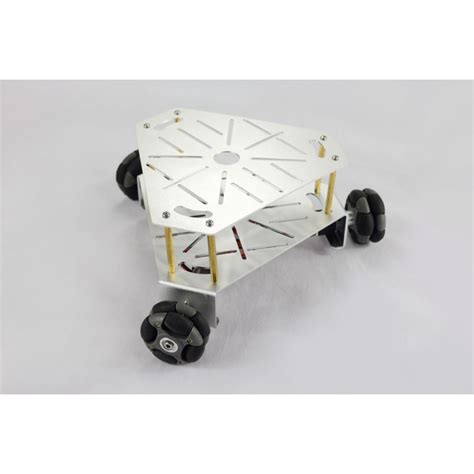 3wd 48mm Omni Directional Triangle Mobile Robot Chassis Robotshop