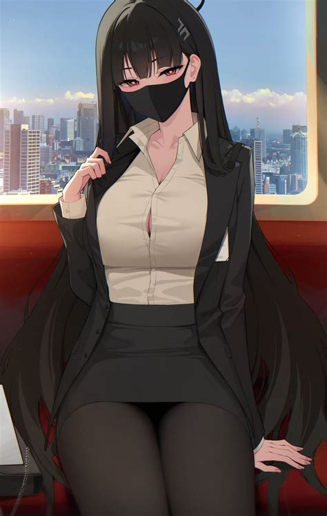 Rio Blue Archive Drawn By Ziroqon Danbooru