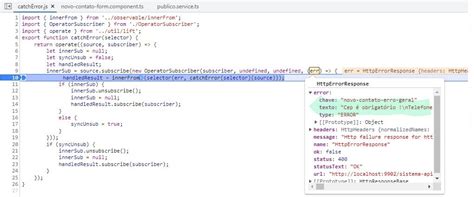 Não Mostra O Erro Que Retorna Do Servidor Resolvido Front End Guj