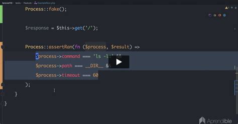 Lección 4 Process Facade Novedades De Laravel 10 Aprendible