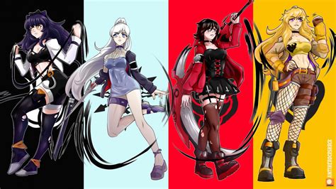 Rwby Fan Art Wallpaper Mc Rico Lee Team Rwby Fan Art