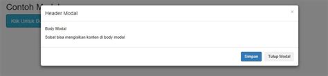 Mengenal Dan Menggunakan Modal Bootstrap Ketutrare