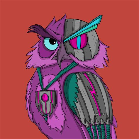 Cyber Owl X888 Collection Opensea