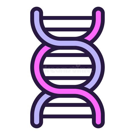 Bio Dna Icon Outline Vector Genetic Lab Stock Vector Illustration Of Cas9 Black 238612754