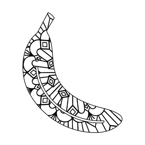 ภาพระบายสีกล้วยง่ายๆ ดาวน์โหลด พิมพ์ หรือระบายสีออนไลน์ได้ฟรี